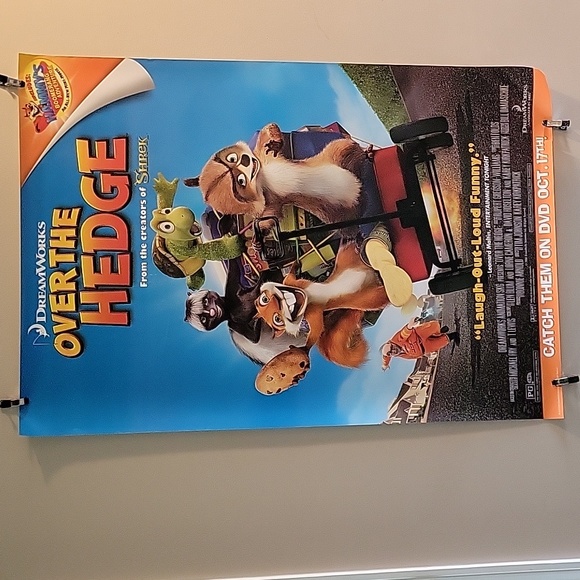 Art | Over The Hedge Dvd Release Poster 26x 4 | Poshmark